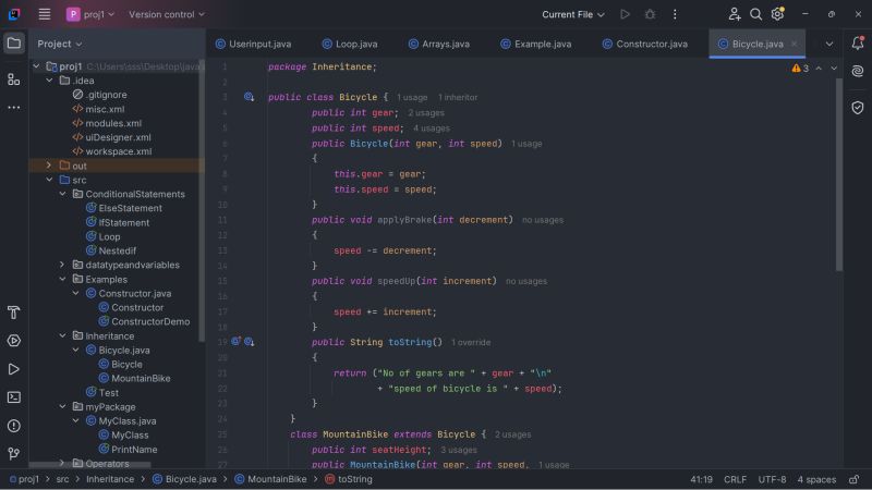 Sakthi Sridhar on LinkedIn: #javaprogramming #inheritance ... Sakthi Sridhar on LinkedIn: #javaprogramming #inheritance ...