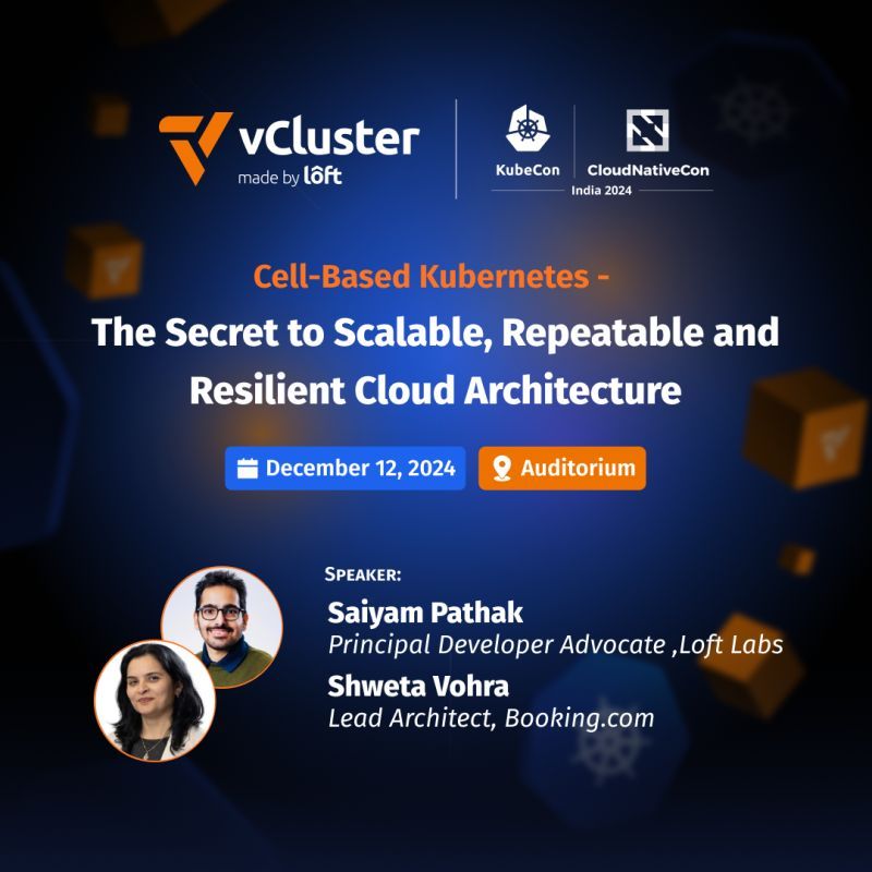 Loft Labs on LinkedIn: Join Saiyam Pathak today at 12:20 for his talk ... Loft Labs on LinkedIn: Join Saiyam Pathak today at 12:20 for his talk ...