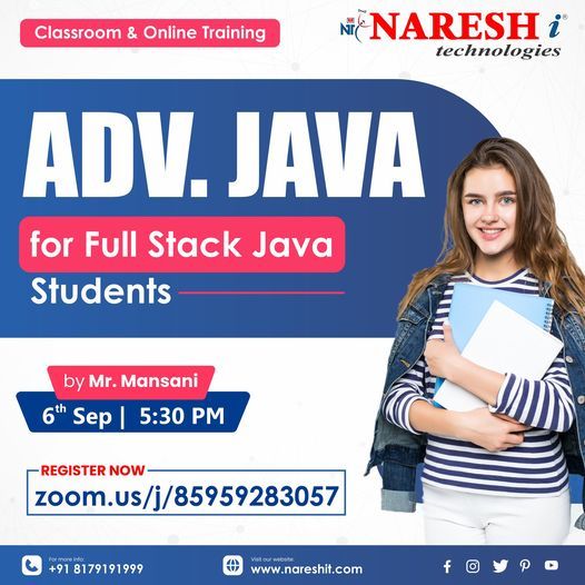 Naresh i Technologies on LinkedIn: #advancedjava #java #programming # ... Naresh i Technologies on LinkedIn: #advancedjava #java #programming # ...