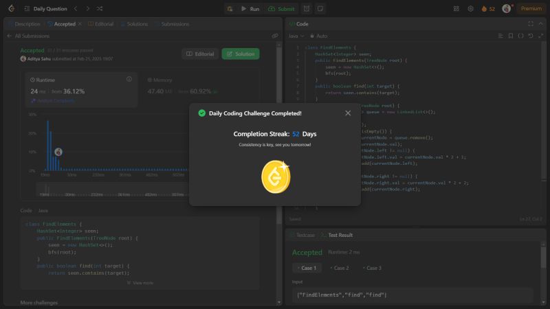 Aditya Prasad Sahu on LinkedIn: #leetcode100 #100daysofleetcode # ... Aditya Prasad Sahu on LinkedIn: #leetcode100 #100daysofleetcode # ...