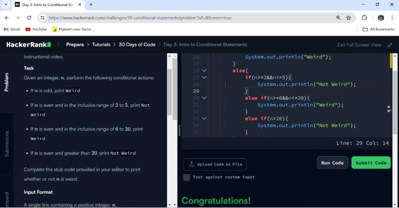 DILIP KUMAR on LinkedIn: #coding #java #javabasics #hackerrank ... DILIP KUMAR on LinkedIn: #coding #java #javabasics #hackerrank ...