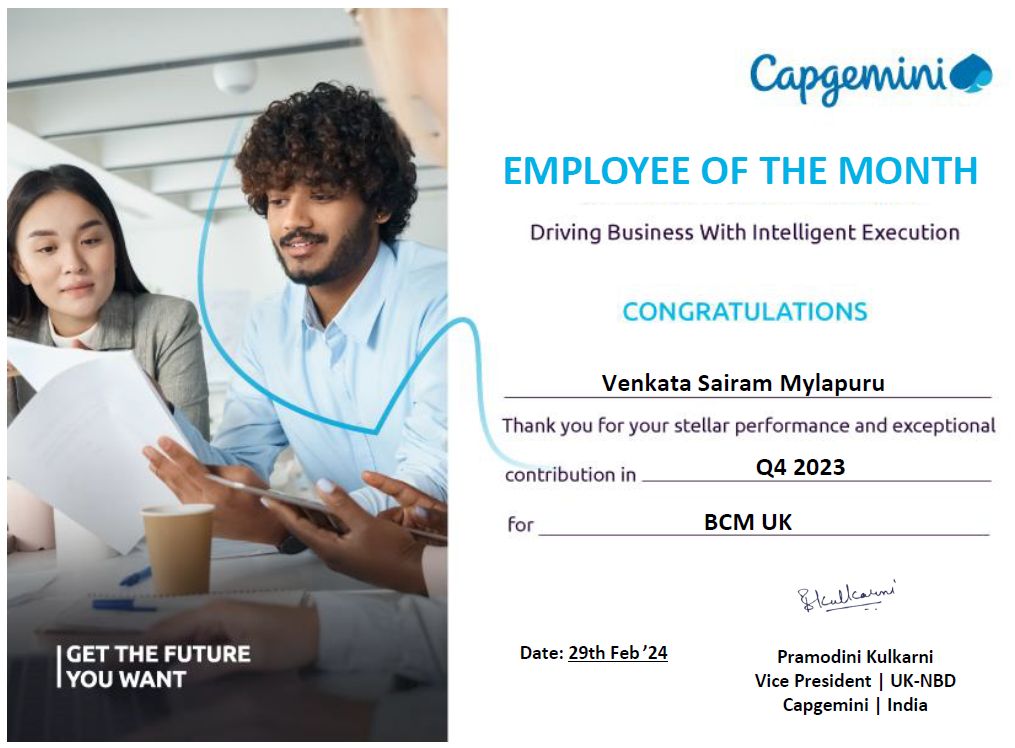 Venkata Sairam Mylapuru on LinkedIn: #clearingdrafts Venkata Sairam Mylapuru on LinkedIn: #clearingdrafts
