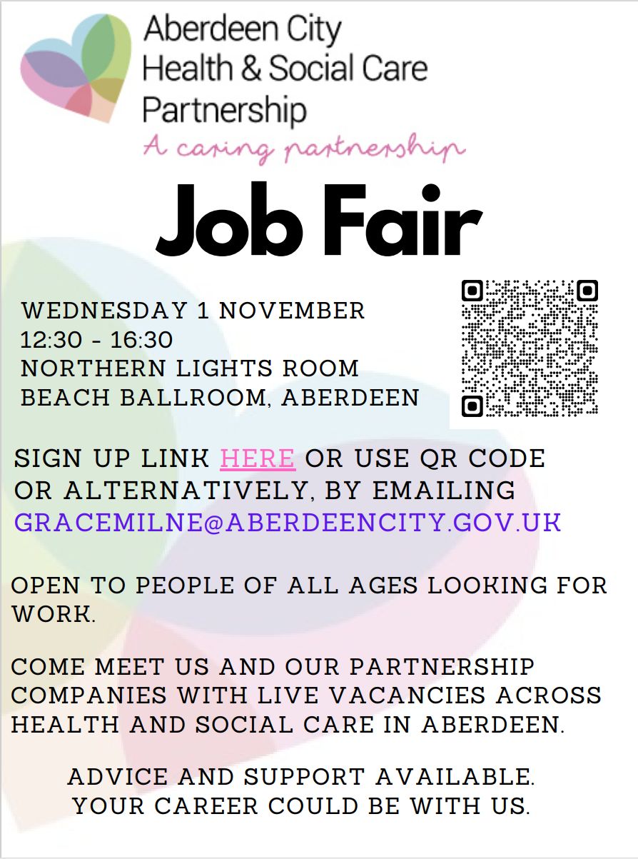 📢 SAVE THE DATE! Aberdeen City Health and Social Care Partnership Job ... 📢 SAVE THE DATE! Aberdeen City Health and Social Care Partnership Job ...