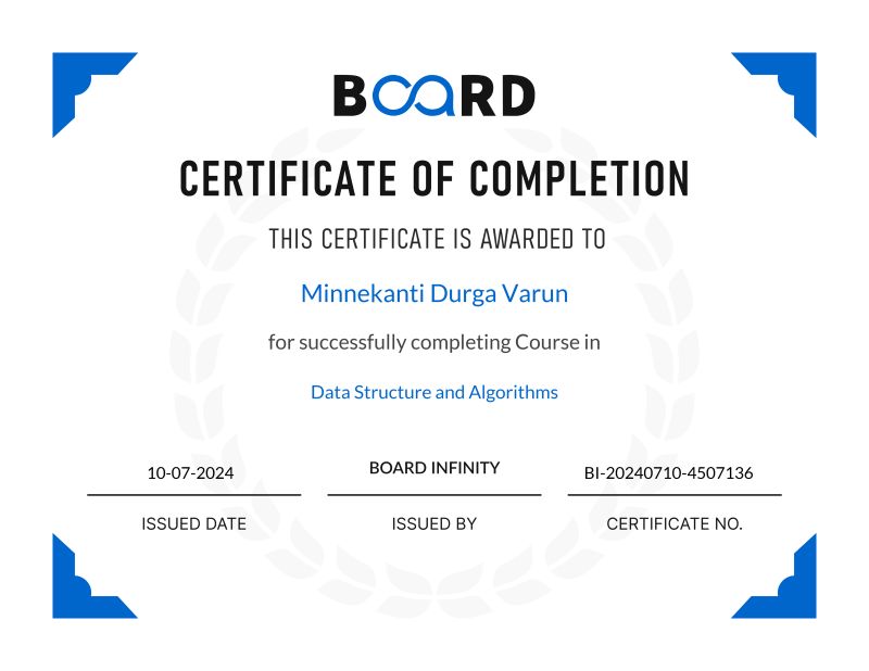 Durga Varun Minnekanti on LinkedIn: #datastructures #algorithms # ... Durga Varun Minnekanti on LinkedIn: #datastructures #algorithms # ...