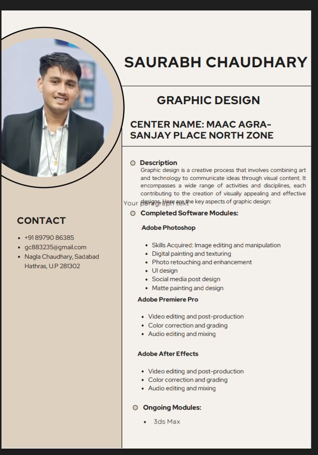 Saurabh Chaudhary on LinkedIn: resume Saurabh Chaudhary on LinkedIn: resume