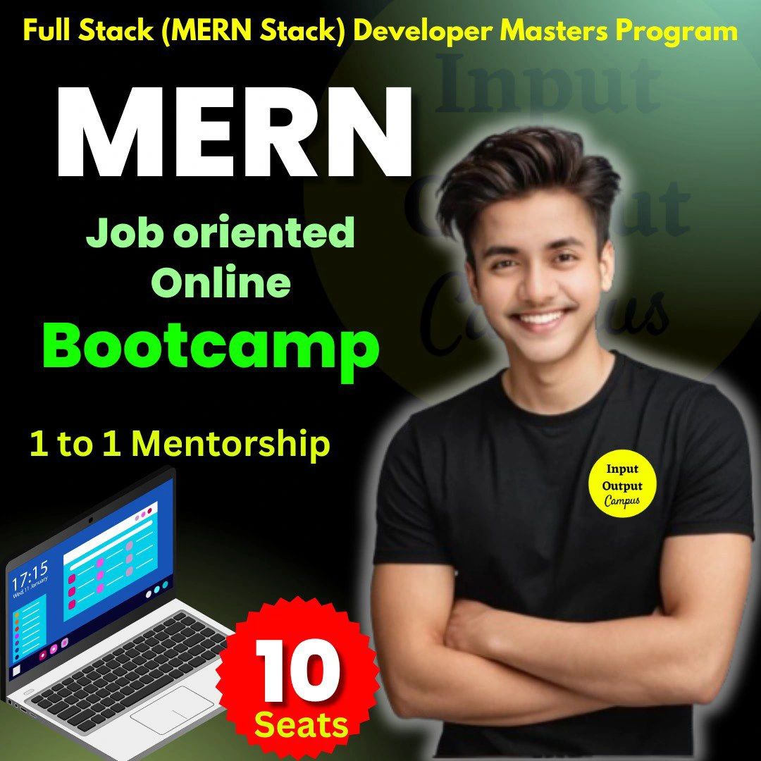 Input Output Campus on LinkedIn: #reactjs #nodejs #expressjs #mongodb # ... Input Output Campus on LinkedIn: #reactjs #nodejs #expressjs #mongodb # ...