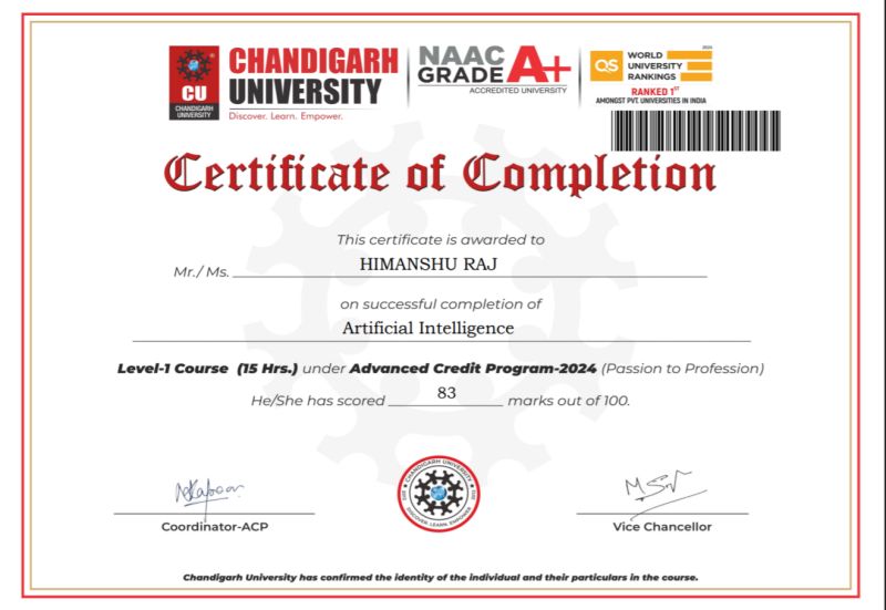 #artificialintelligence | Himanshu Raj #artificialintelligence | Himanshu Raj