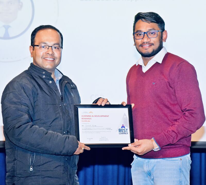 Suresh Paila on LinkedIn: #bestlearner #jindalstainless #gratitude | 12 ... Suresh Paila on LinkedIn: #bestlearner #jindalstainless #gratitude | 12 ...