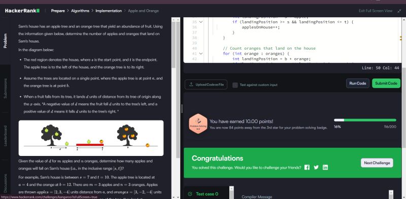 ABHISHEK S on LinkedIn: #hackerrank #coding #problemsolving #learning ABHISHEK S on LinkedIn: #hackerrank #coding #problemsolving #learning