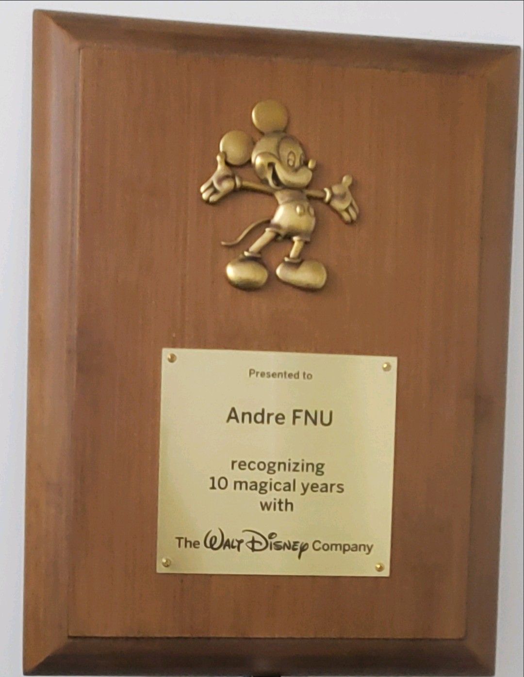 ANDRE fnu on LinkedIn: Time goes fast... Thank you Disney for being the ... ANDRE fnu on LinkedIn: Time goes fast... Thank you Disney for being the ...