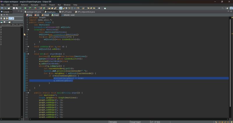 ANUJ KUMAR on LinkedIn: #java #programming #graphtheory #datastructures ... ANUJ KUMAR on LinkedIn: #java #programming #graphtheory #datastructures ...
