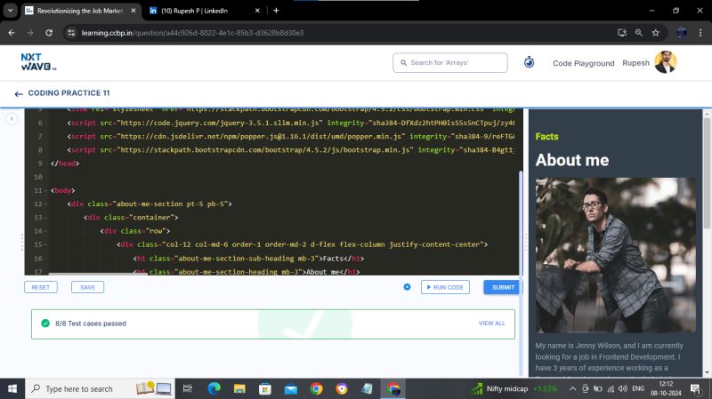 Rupesh P on LinkedIn: Day-20 of #30daysofcode challenge by NxtWave # ... Rupesh P on LinkedIn: Day-20 of #30daysofcode challenge by NxtWave # ...