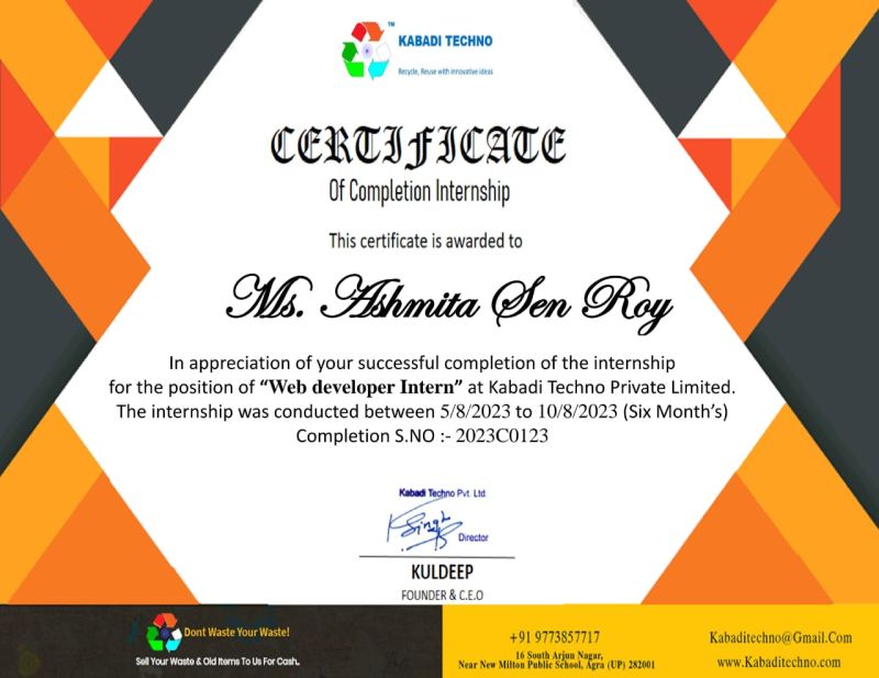Ashmita Sen Roy on LinkedIn: #webdevelopment #frontend #nodejs # ... Ashmita Sen Roy on LinkedIn: #webdevelopment #frontend #nodejs # ...
