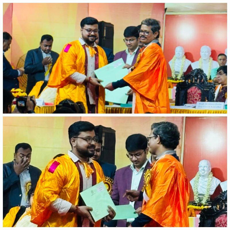 Niladri Sekhar Sarkar on LinkedIn: #convocated | 18 comments Niladri Sekhar Sarkar on LinkedIn: #convocated | 18 comments