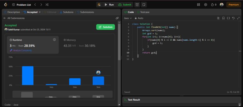 Sahil Kumar on LinkedIn: #gcd #bruteforceapproach #leetcode # ... Sahil Kumar on LinkedIn: #gcd #bruteforceapproach #leetcode # ...