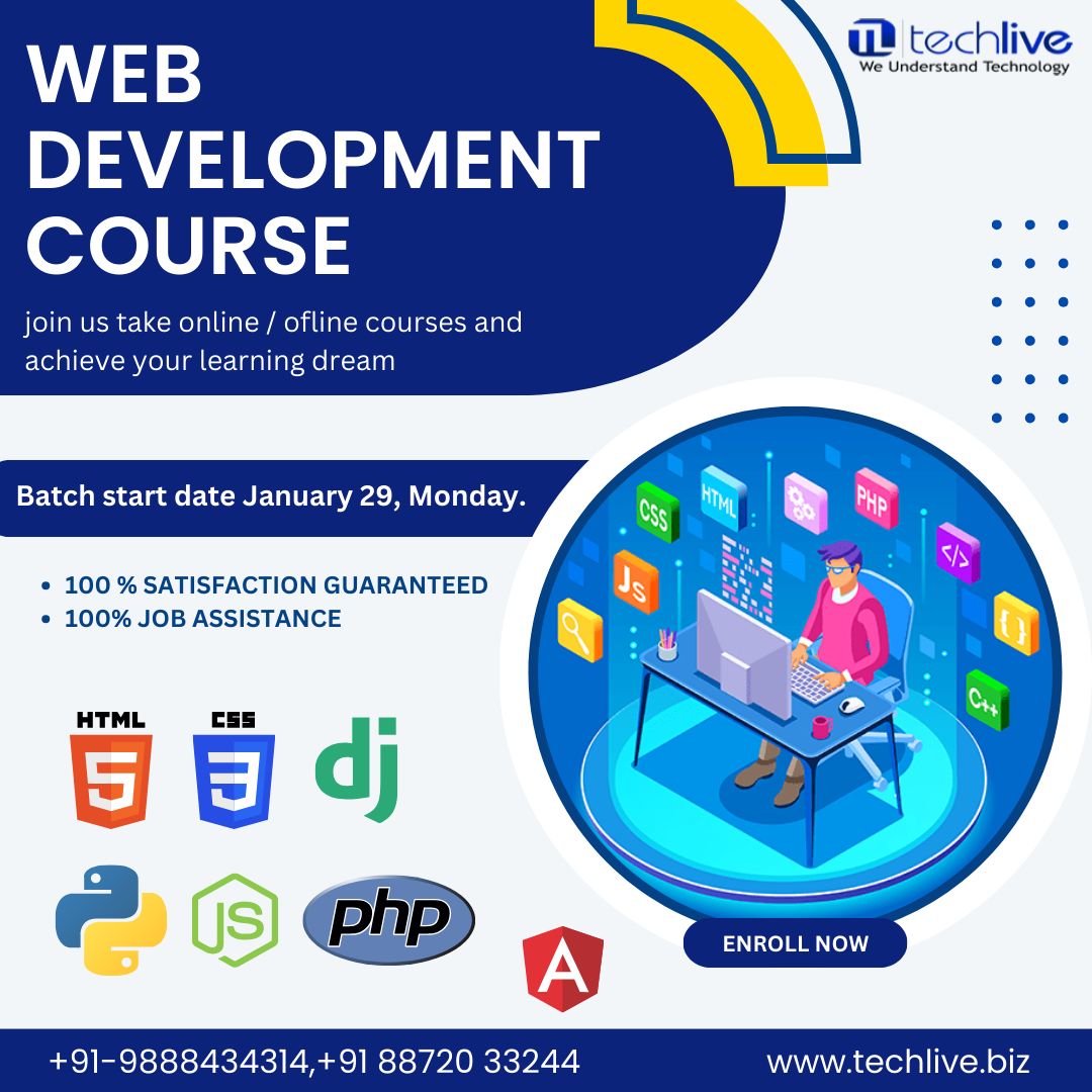 Join our Web Development course now! | TECHLIVE SOLUTIONS posted on the ... Join our Web Development course now! | TECHLIVE SOLUTIONS posted on the ...