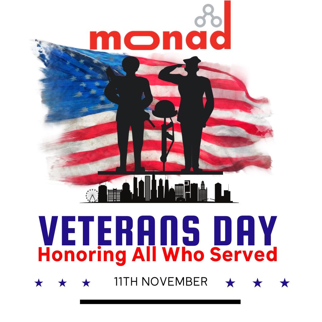 Monad Solutions - North America on LinkedIn: #gratitude #veteransday Monad Solutions - North America on LinkedIn: #gratitude #veteransday