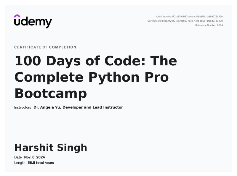 Harshit Singh on LinkedIn: #python #codingjourney #continuouslearning # ... Harshit Singh on LinkedIn: #python #codingjourney #continuouslearning # ...