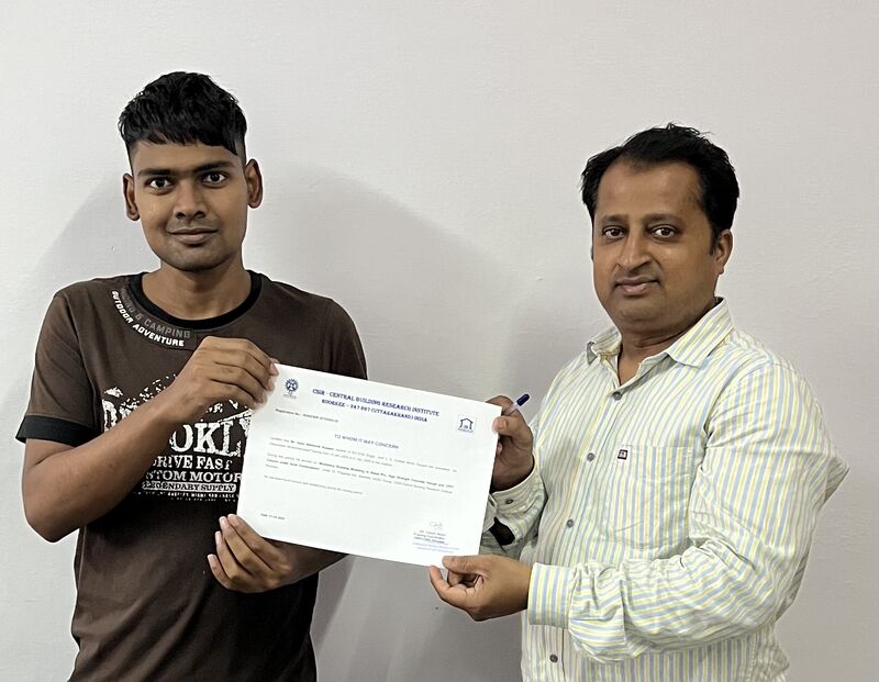 Congratulations to Sayed Mehboob Hasan from L.E. Collage Morbi, Gujrat ... Congratulations to Sayed Mehboob Hasan from L.E. Collage Morbi, Gujrat ...