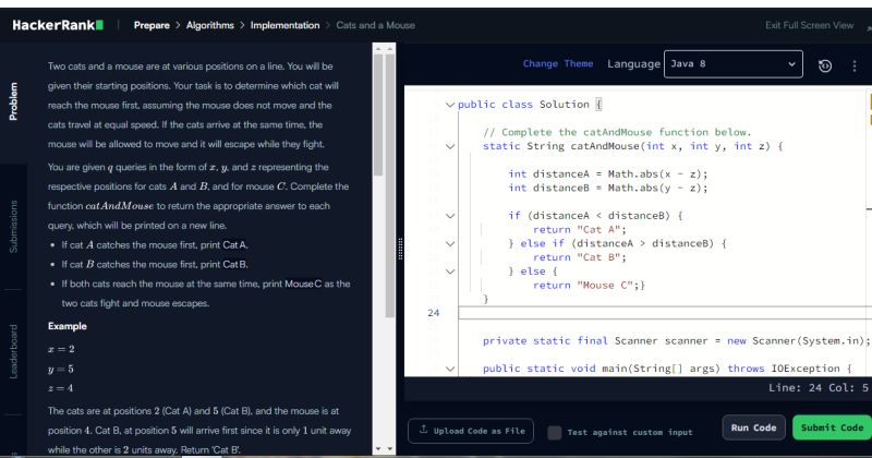 Mahindra Roshan on LinkedIn: Day 19 of solving HackerRank problems ... Mahindra Roshan on LinkedIn: Day 19 of solving HackerRank problems ...