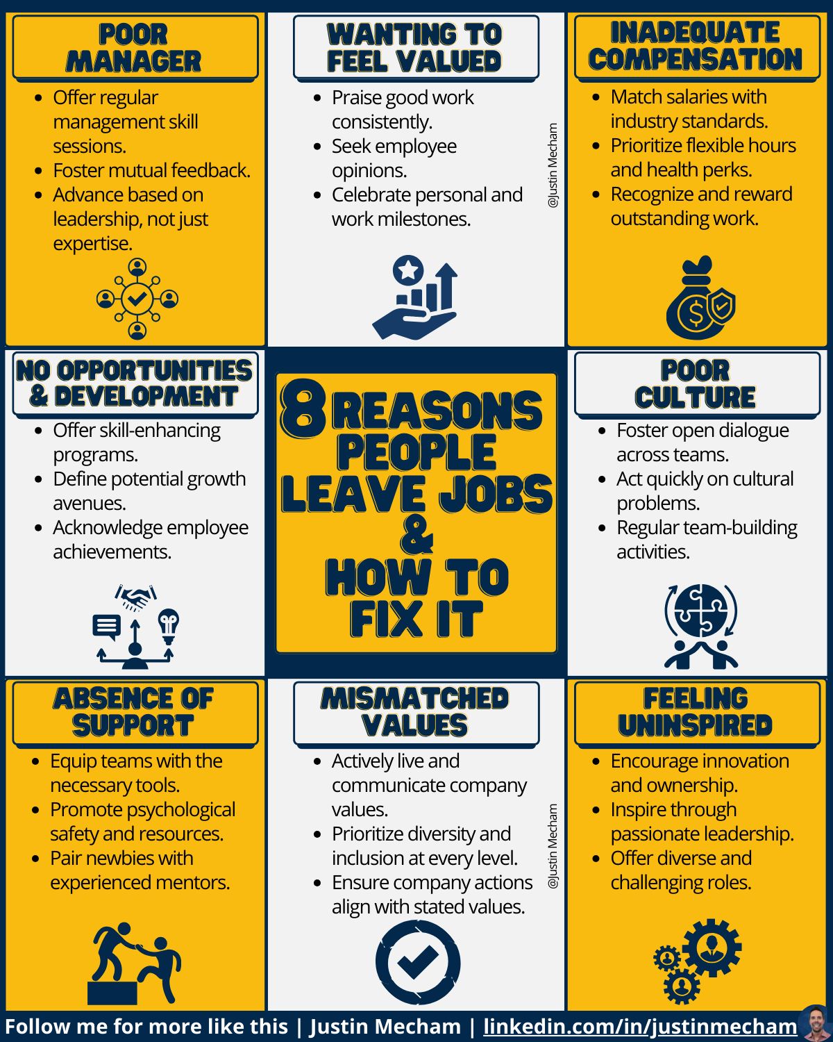 Justin Mecham on LinkedIn: 8 realities of why people leave and how to ... Justin Mecham on LinkedIn: 8 realities of why people leave and how to ...