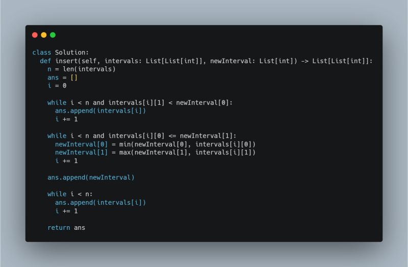 Day 57 of LeetCode Challenge: Inserting new intervals | Thamizazhagan B ... Day 57 of LeetCode Challenge: Inserting new intervals | Thamizazhagan B ...