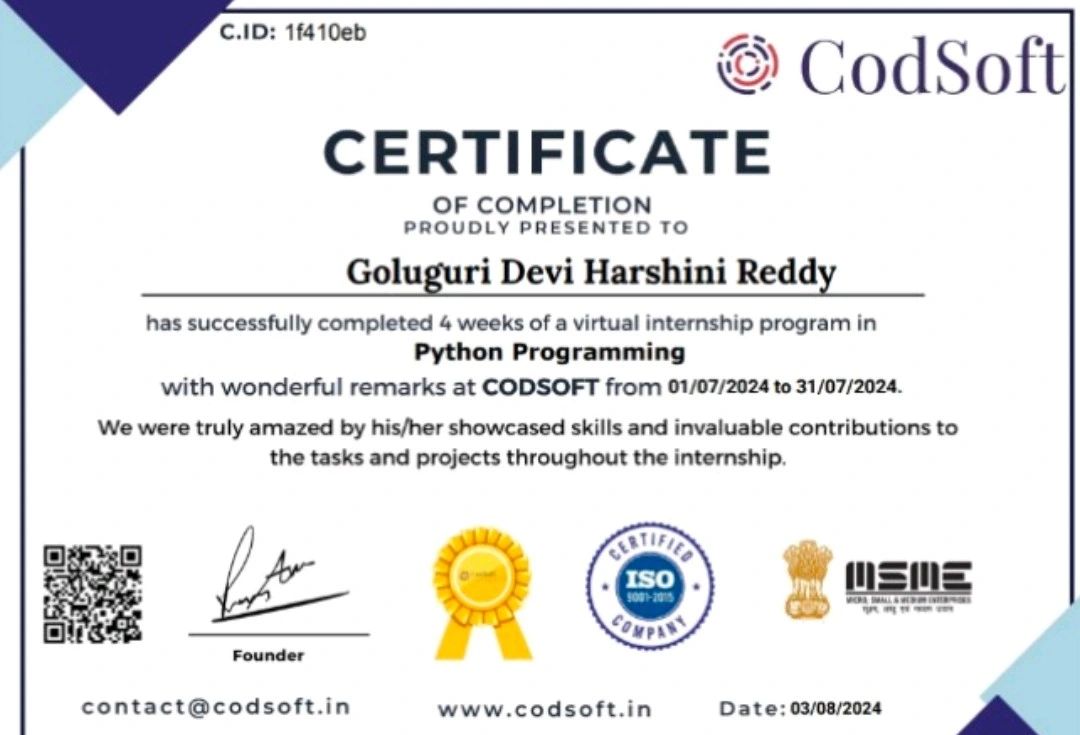 Devi Harshini Reddy Goluguri on LinkedIn: #programming #learningjourney ... Devi Harshini Reddy Goluguri on LinkedIn: #programming #learningjourney ...