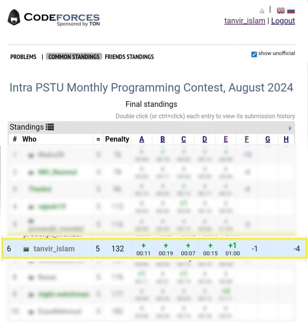 Tanvir Islam on LinkedIn: #coding #programming #codeforces #tanvir_islam Tanvir Islam on LinkedIn: #coding #programming #codeforces #tanvir_islam