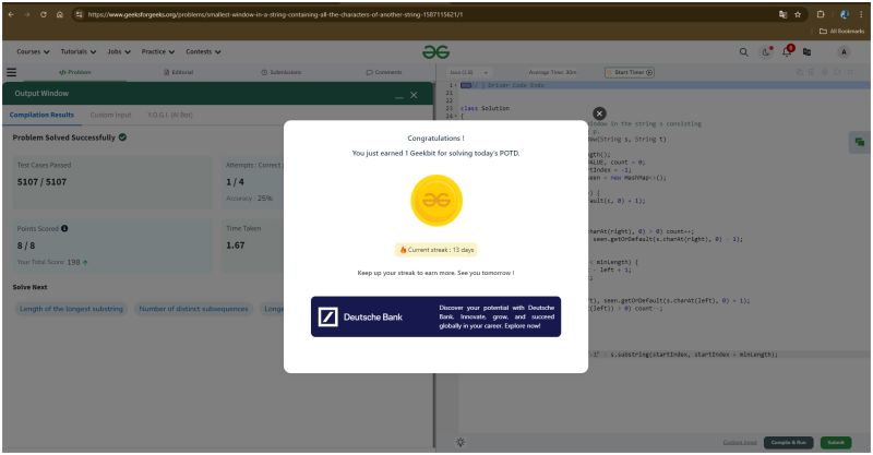 Aditya Saxena on LinkedIn: #geekstreak2024 #deutschebank #geeksforgeeks ... Aditya Saxena on LinkedIn: #geekstreak2024 #deutschebank #geeksforgeeks ...