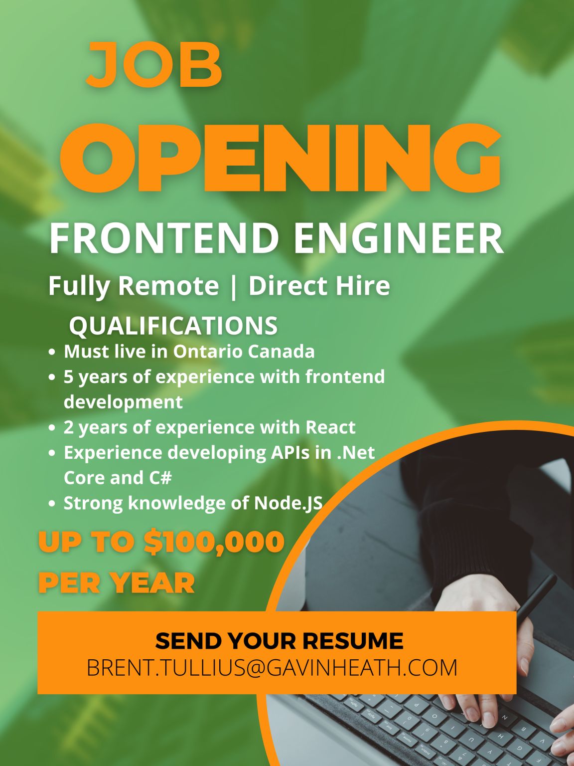 Brent Tullius on LinkedIn: #ontario #react #nodejs #csharp #dotnet Brent Tullius on LinkedIn: #ontario #react #nodejs #csharp #dotnet