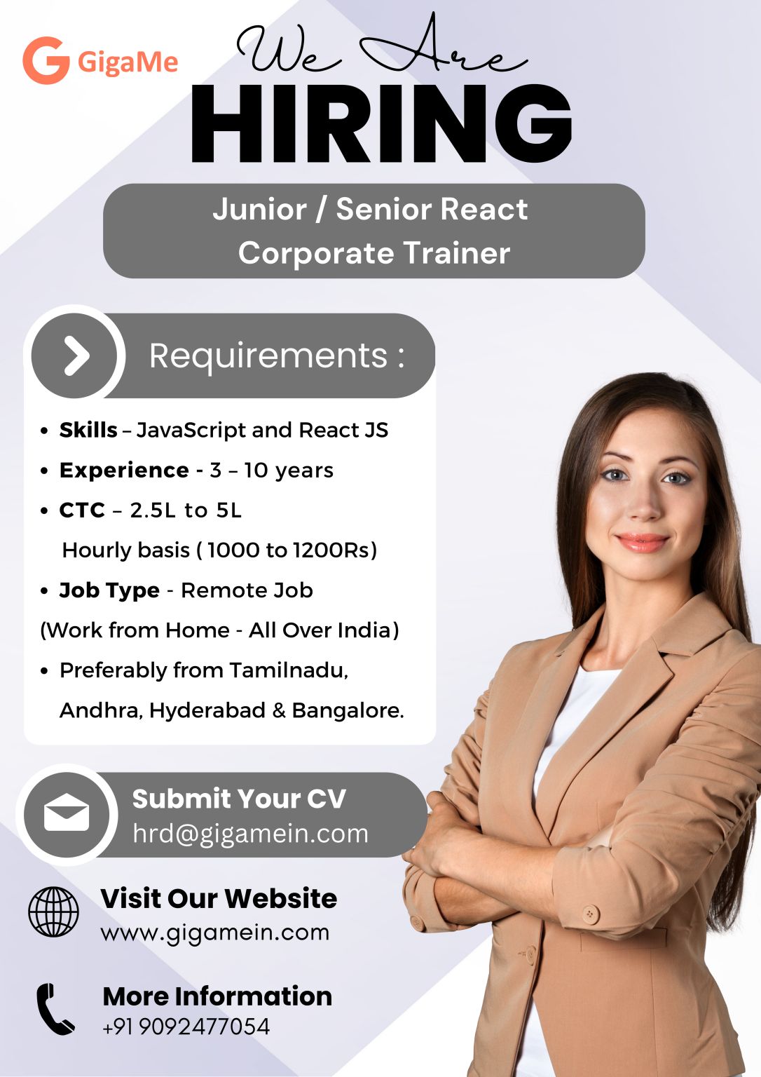 Sathya Moorthy S on LinkedIn: #reactjs #trainer #remotework # ... Sathya Moorthy S on LinkedIn: #reactjs #trainer #remotework # ...