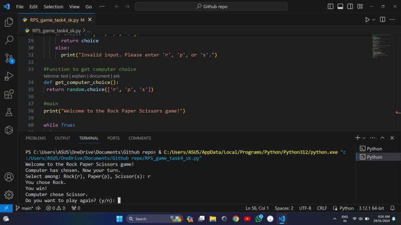 Swetankan Kumar Sinha on LinkedIn: #python #internship #codsoft # ... Swetankan Kumar Sinha on LinkedIn: #python #internship #codsoft # ...