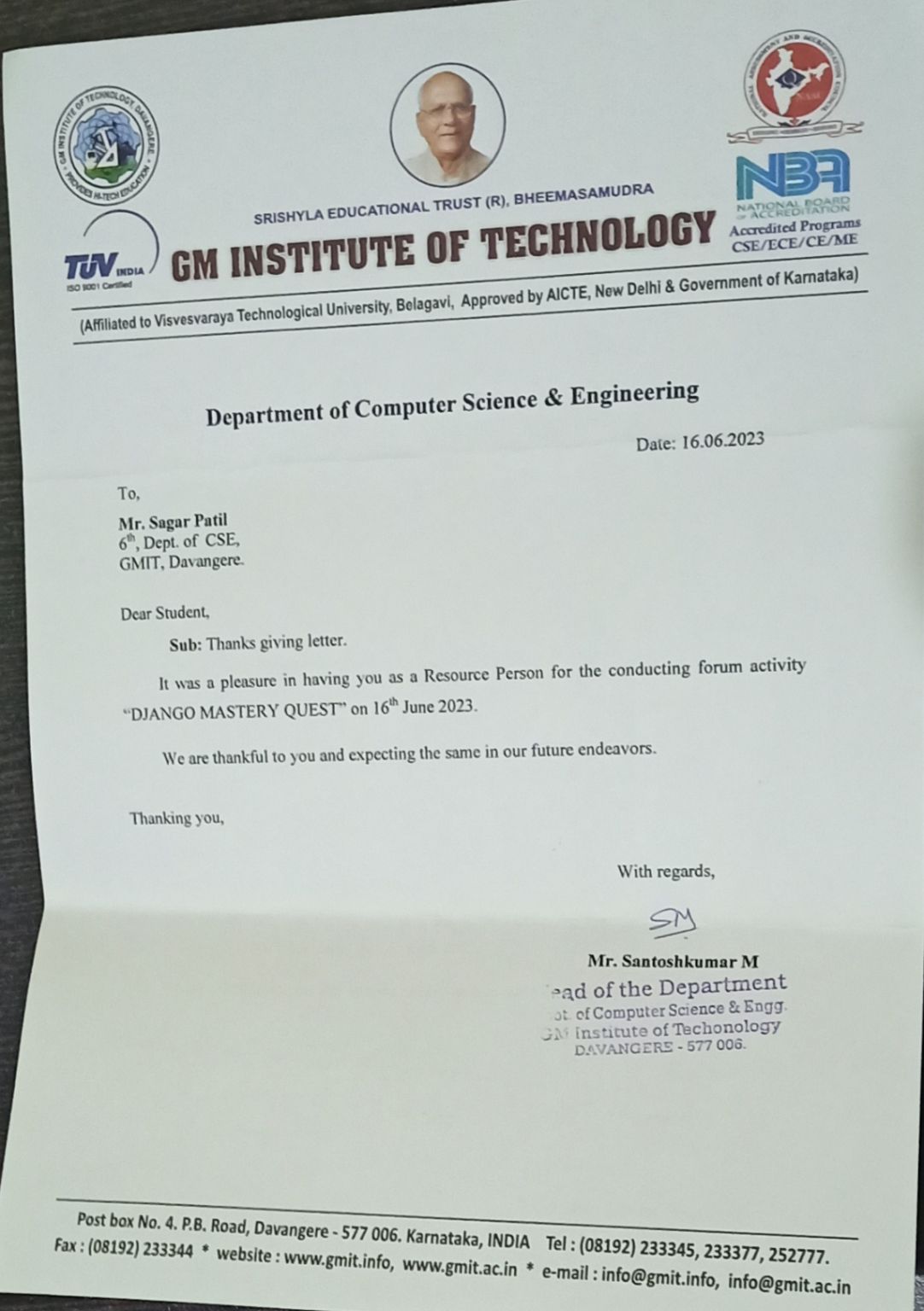SAGAR PATIL on LinkedIn: #djangodeveloper #django SAGAR PATIL on LinkedIn: #djangodeveloper #django