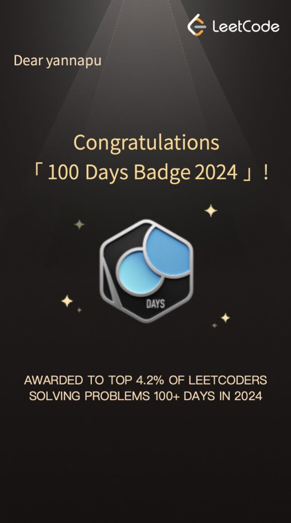 Y Krishna A on LinkedIn: #leetcode #100dayschallenge #techtalent # ... Y Krishna A on LinkedIn: #leetcode #100dayschallenge #techtalent # ...