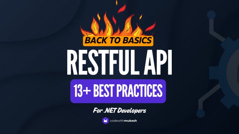 Day #1 of .NET Web API Zero to Hero Course. Let’s start with the BASICS ... Day #1 of .NET Web API Zero to Hero Course. Let’s start with the BASICS ...