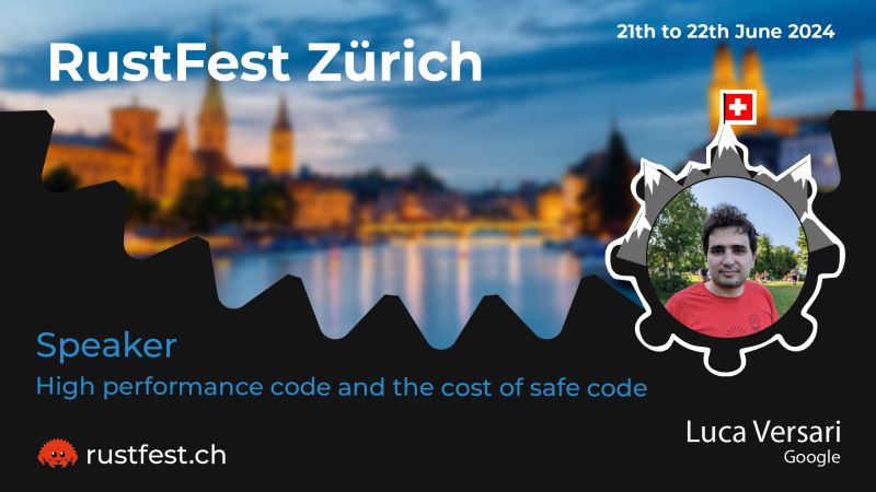 RustFest EU on LinkedIn: High performance code and the cost of safe code RustFest EU on LinkedIn: High performance code and the cost of safe code
