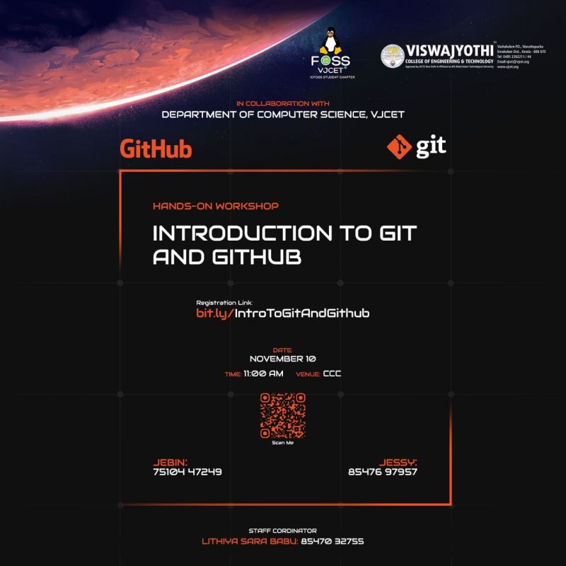 FOSS VJCET on LinkedIn: #foss #git #github #vjcet #opensource #techworkshop FOSS VJCET on LinkedIn: #foss #git #github #vjcet #opensource #techworkshop
