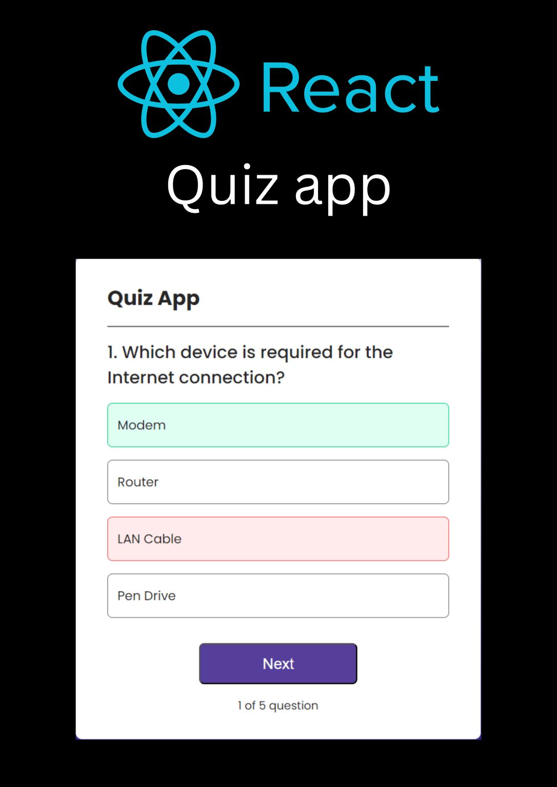 MD. Parves Ahmed Shuvo on LinkedIn: #reactjs #quizapp #webdevelopment MD. Parves Ahmed Shuvo on LinkedIn: #reactjs #quizapp #webdevelopment
