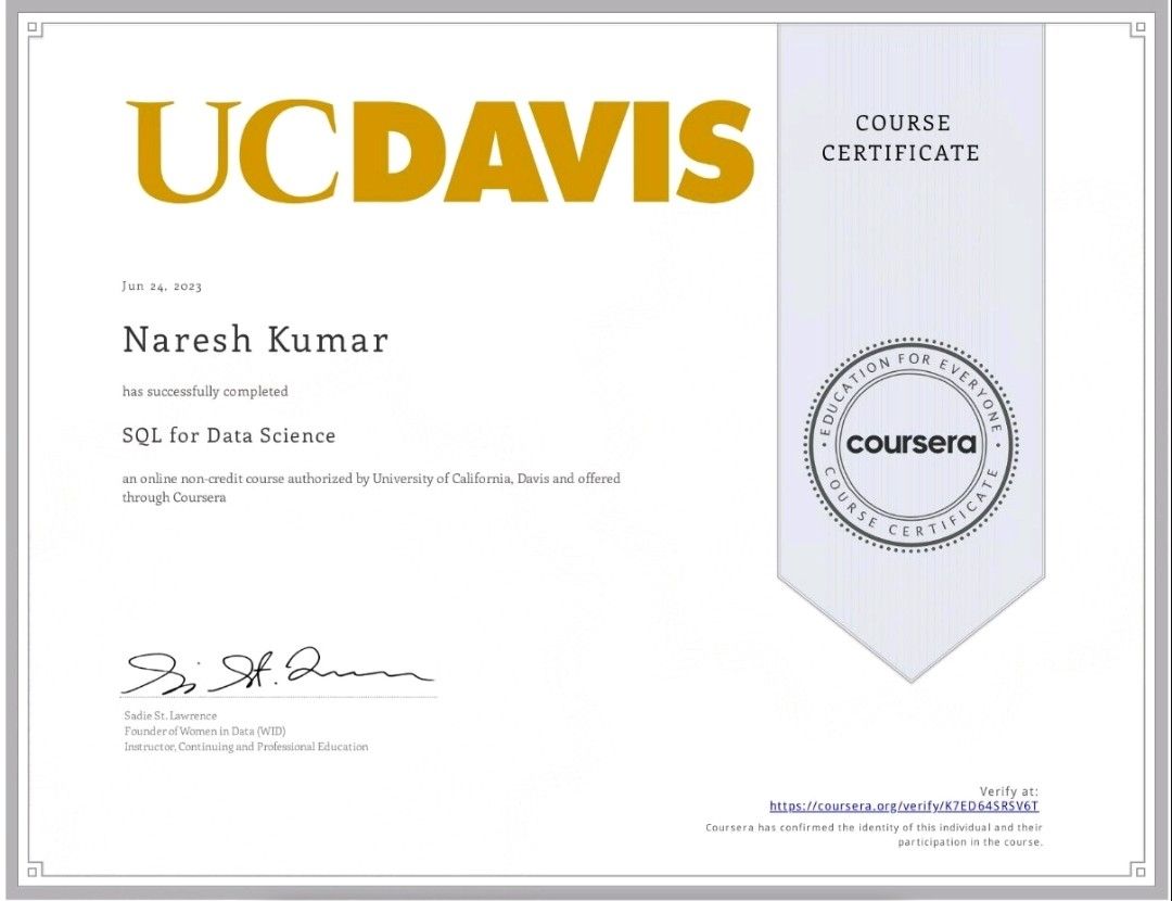 Naresh Kumar on LinkedIn: #dataanalytics #sql #sqldeveloper #sqlqueries ... Naresh Kumar on LinkedIn: #dataanalytics #sql #sqldeveloper #sqlqueries ...