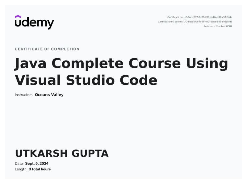 UTKARSH GUPTA on LinkedIn: #java #visualstudio #java # ... UTKARSH GUPTA on LinkedIn: #java #visualstudio #java # ...