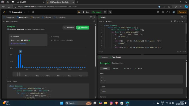 Himanshu Bisht on LinkedIn: #dsachallenge #codingjourney #leetcode # ... Himanshu Bisht on LinkedIn: #dsachallenge #codingjourney #leetcode # ...
