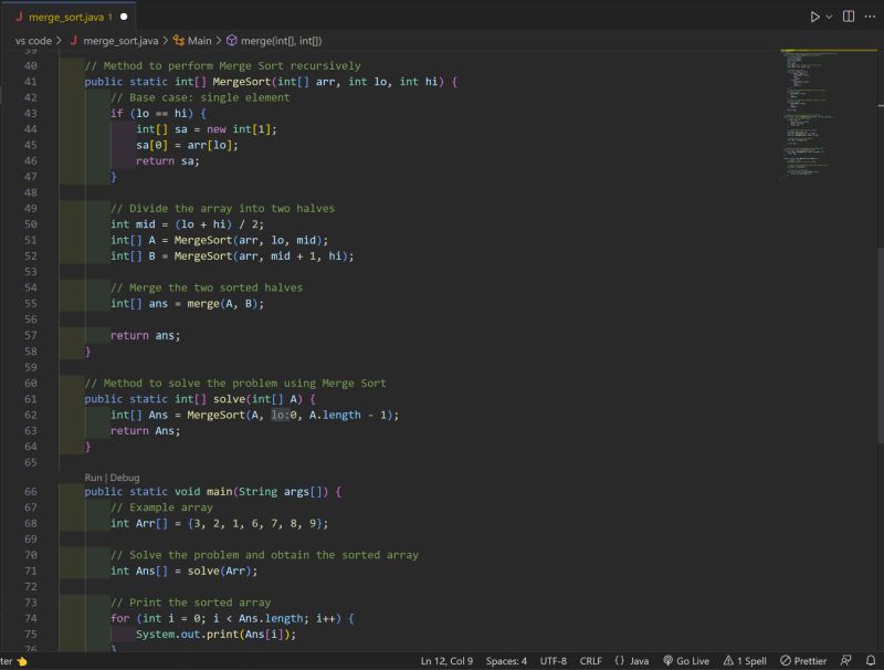 Shathabdhi R on LinkedIn: #java #mergesort #algorithm #sorting #dsa # ... Shathabdhi R on LinkedIn: #java #mergesort #algorithm #sorting #dsa # ...