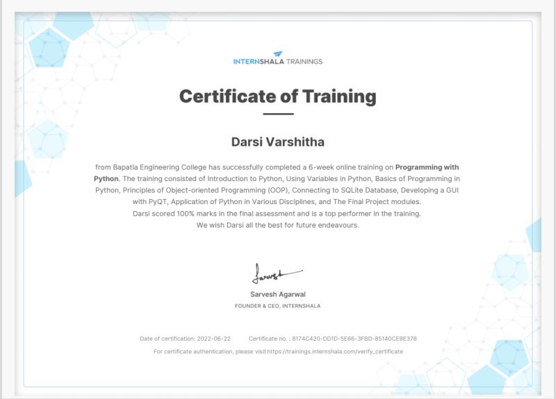 varshitha d on LinkedIn: #connections #pythondevelopers #python varshitha d on LinkedIn: #connections #pythondevelopers #python