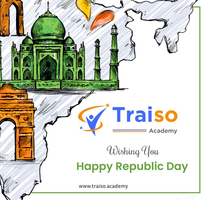 Traiso Academy on LinkedIn: Traiso Academy wishing you Happy Republic day Traiso Academy on LinkedIn: Traiso Academy wishing you Happy Republic day
