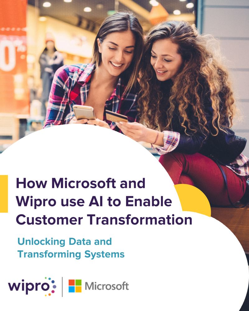 How Wipro and Microsoft boost customer journey | Shweta Wadhwa posted ... How Wipro and Microsoft boost customer journey | Shweta Wadhwa posted ...