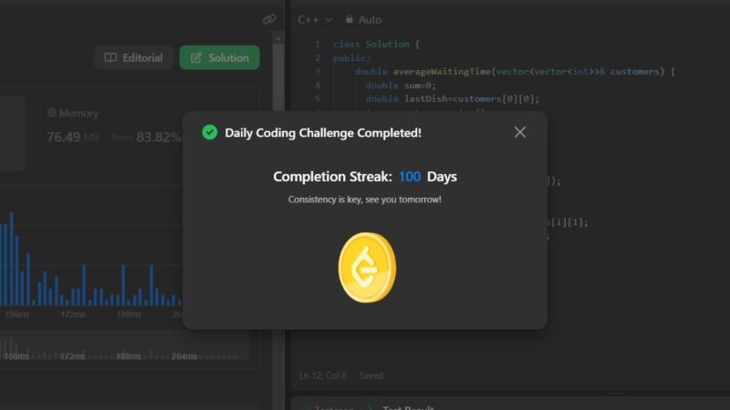 Finished 100-day streak on LeetCode! | Arnab Kundu posted on the topic ... Finished 100-day streak on LeetCode! | Arnab Kundu posted on the topic ...