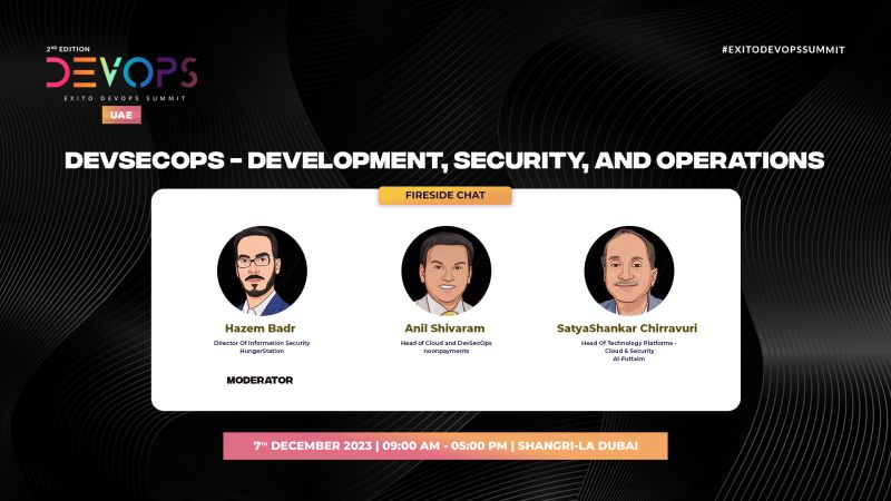 Exito DevOps Summit on LinkedIn: #exito #devops #exitodevopssummit # ... Exito DevOps Summit on LinkedIn: #exito #devops #exitodevopssummit # ...