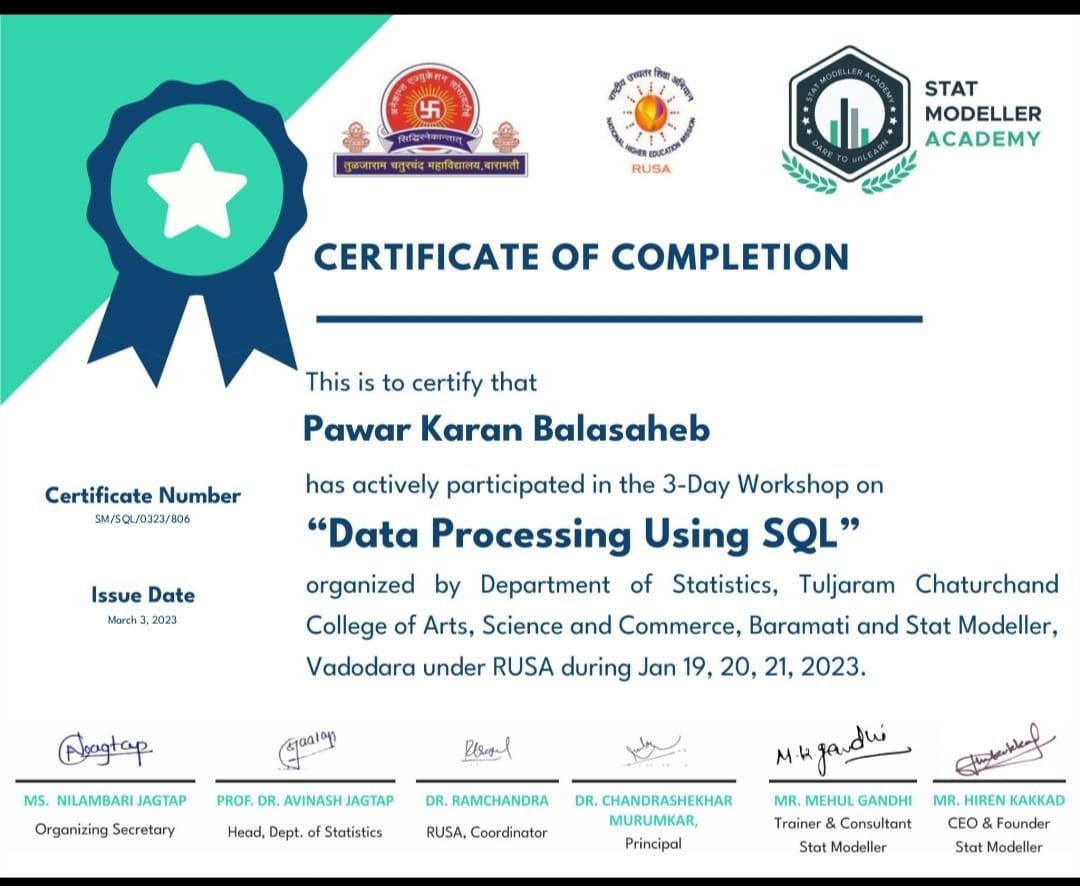 Karan Pawar on LinkedIn: #sql #sqldatabase #sqlserver #statmodeller # ... Karan Pawar on LinkedIn: #sql #sqldatabase #sqlserver #statmodeller # ...
