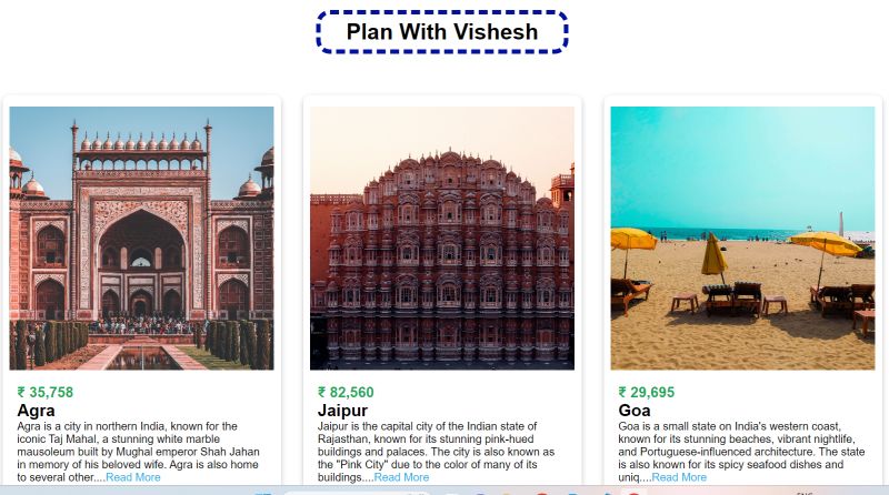 Designing a travel website with React | Vishesh Pal posted on the topic ... Designing a travel website with React | Vishesh Pal posted on the topic ...
