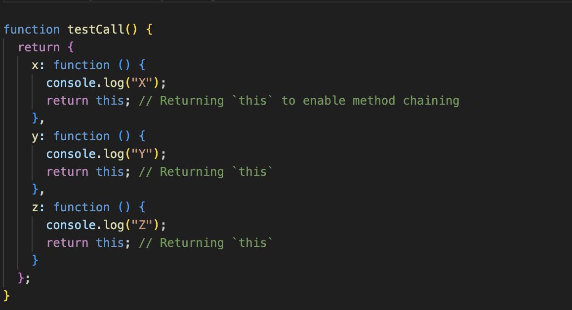 #javascript #webdevelopment #codinginterview #methodchaining… | Manne ... #javascript #webdevelopment #codinginterview #methodchaining… | Manne ...